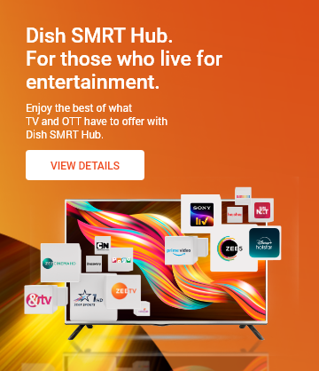DTH(Direct To Home) Service Provider India, HD/SD Set Top Box â€“DishTV