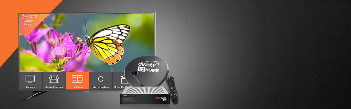 DTH(Direct To Home) Service Provider India, HD/SD Set Top Box –DishTV